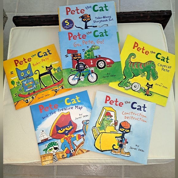 Harper | Other | Pete The Cat Takealong Storybook Set 5 Classic ...